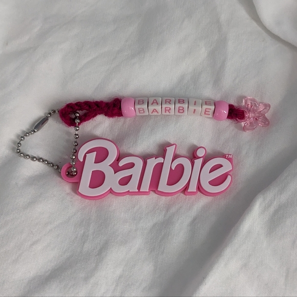 Barbie | Accessories | Barbie X Forever 2 Pink Rubber Keychain Charm ...